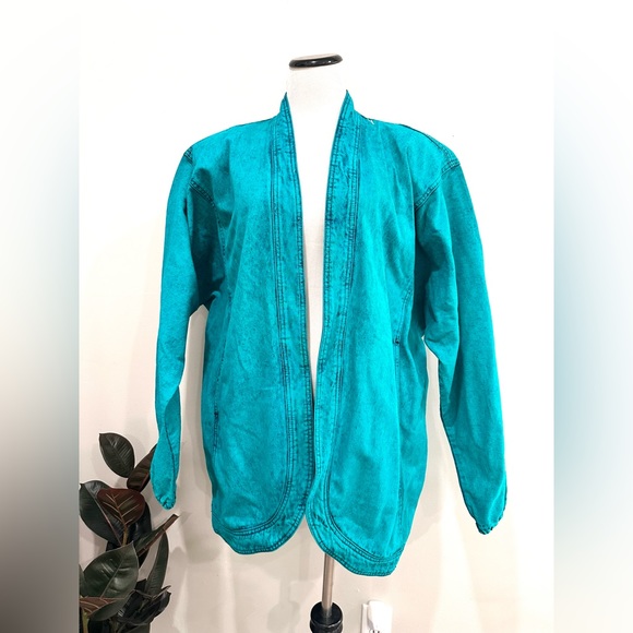 Sundance | Jackets & Coats | Vintage Sundance Catalog Turquoise Acid ...